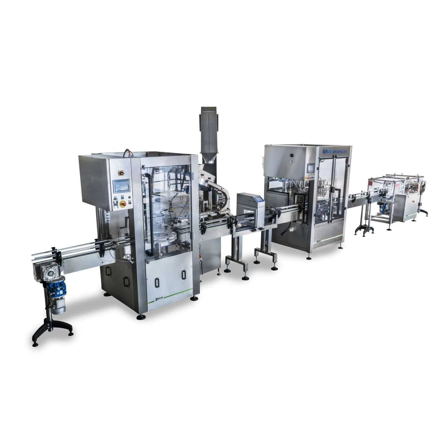 Blowing/labeling/filling/capping machine - MR 6 – MTS 1 - SEVEN FLUSS S ...