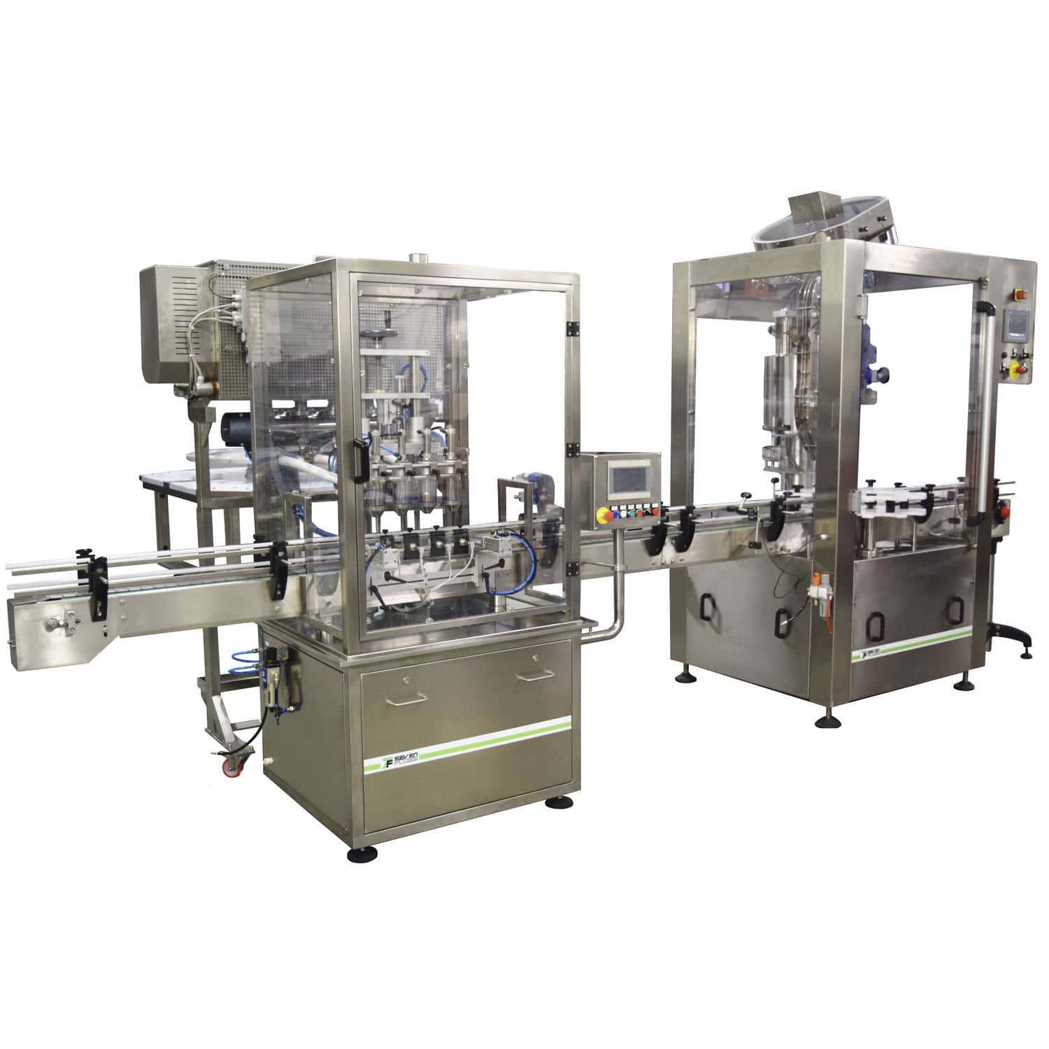 Automatic filling and capping machine - MR 4 – MTS 1 - SEVEN FLUSS S.r ...