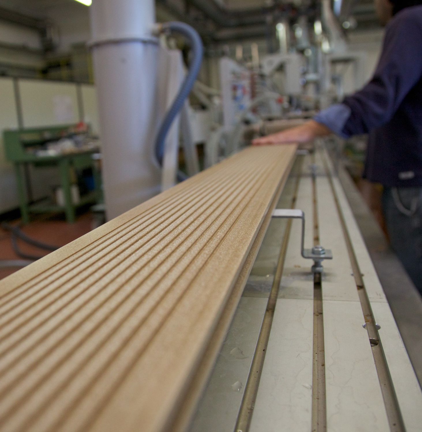 Single layer extrusion line - ICMA San Giorgio - profile / for PP / for WPC