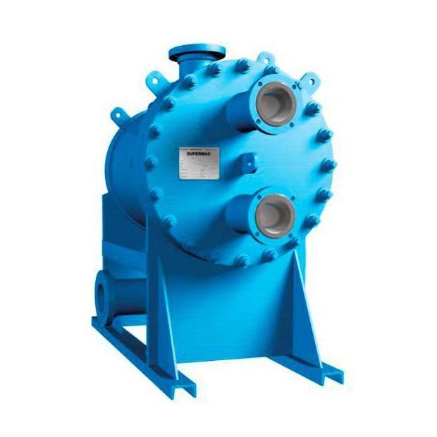 Shell and plate heat exchanger - SUPERMAX® - Tranter - liquid/liquid ...