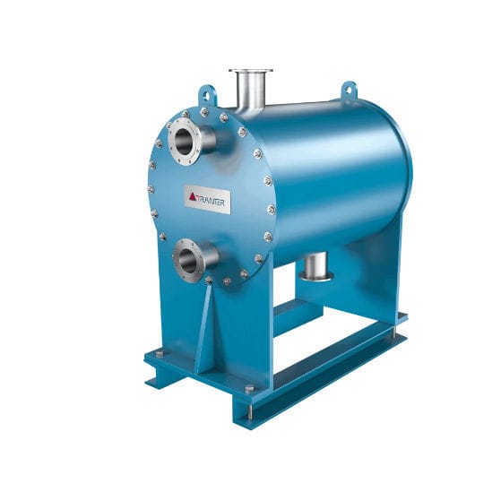Shell and plate heat exchanger - SUPERMAX® - Tranter - liquid/liquid ...