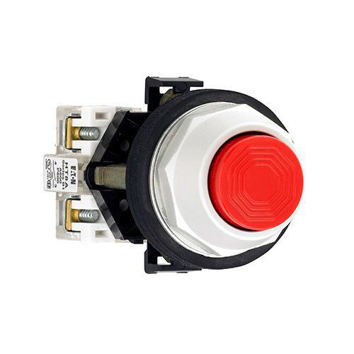 Mushroom push-button switch - HT800 - Powerware - waterproof / rugged ...
