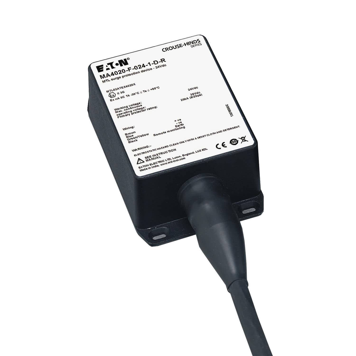 Type 2 surge protector - MTL MA4000 - Powerware - for power supplies ...