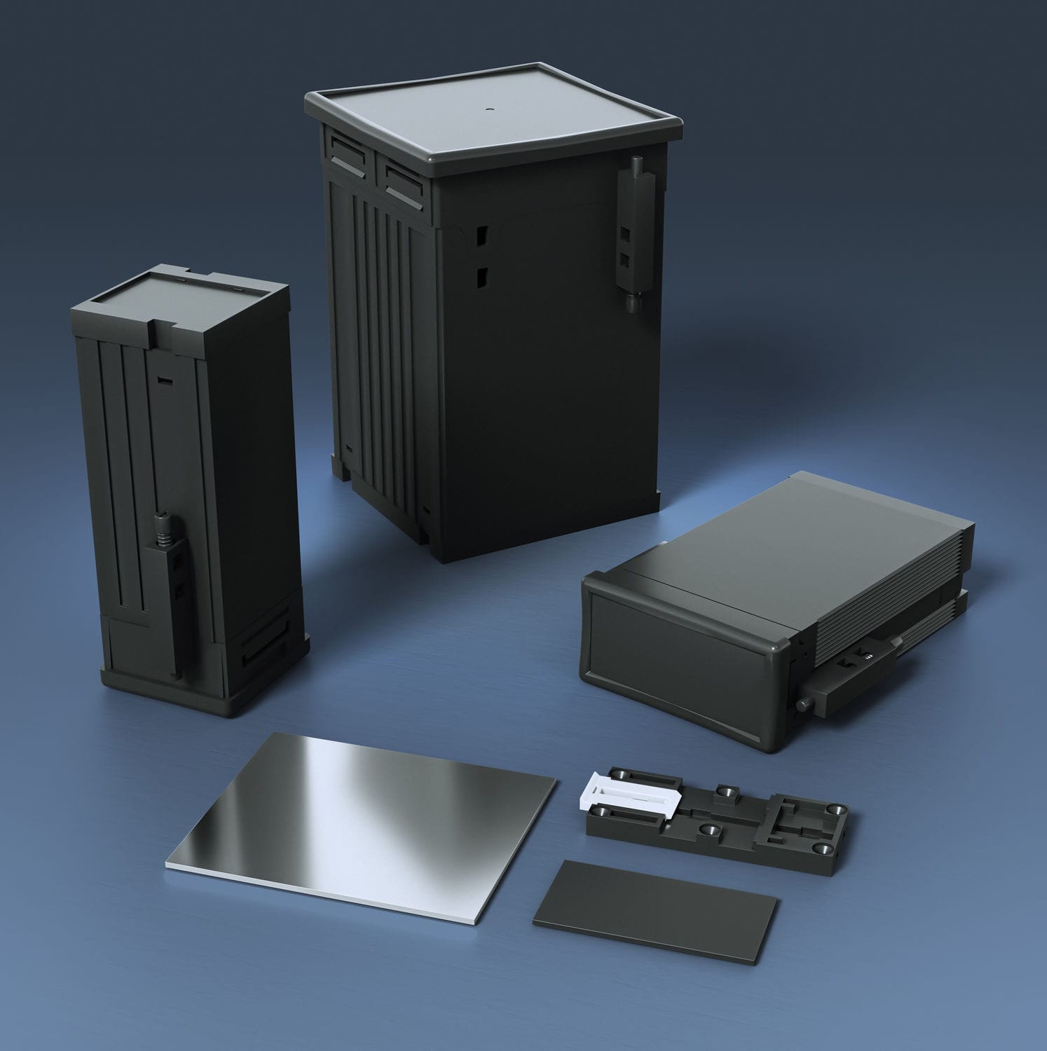 Built-in enclosure - Incabox XT - Italtronic - panel-mount / modular ...