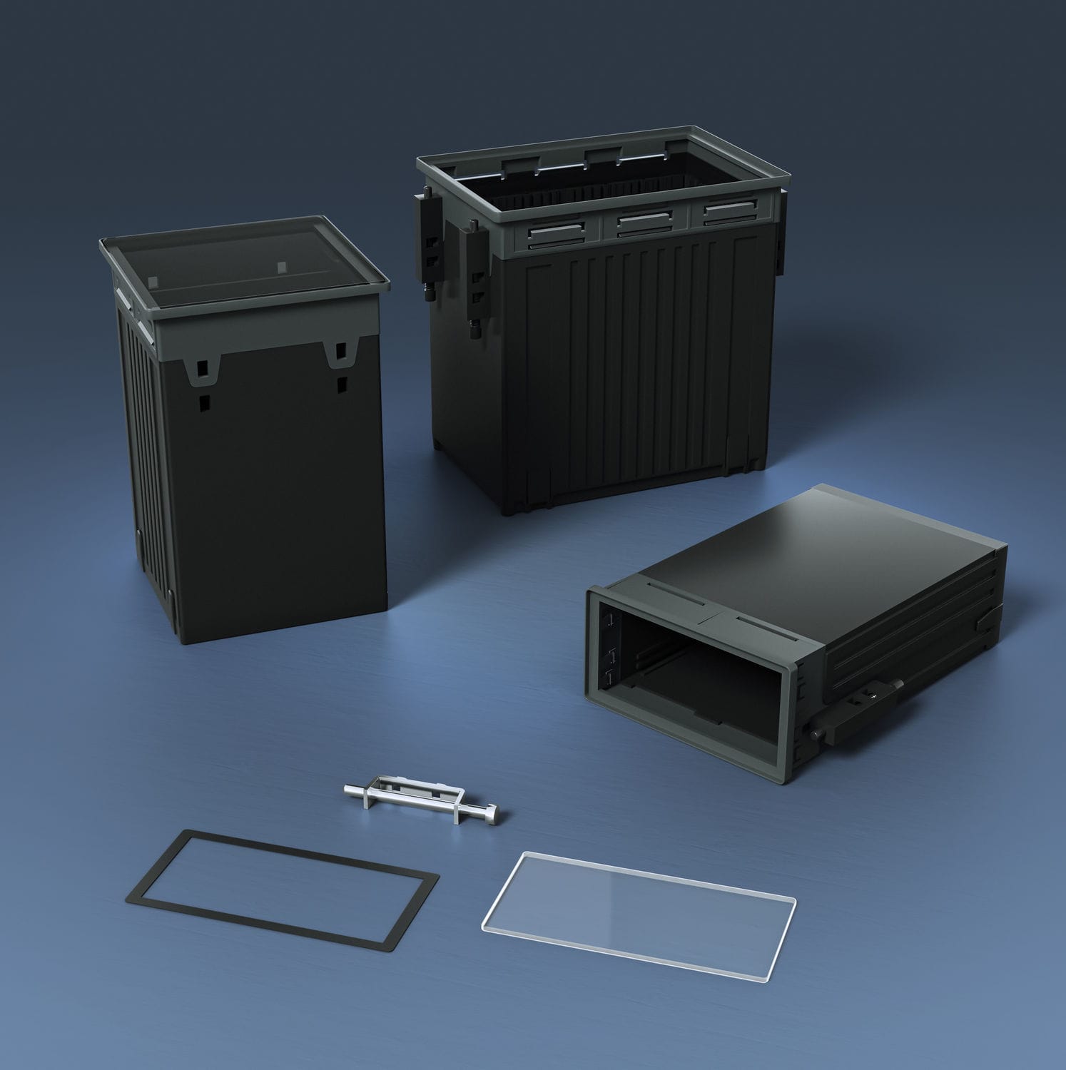 Built-in enclosure - Incabox XTS - Italtronic - panel-mount / modular ...