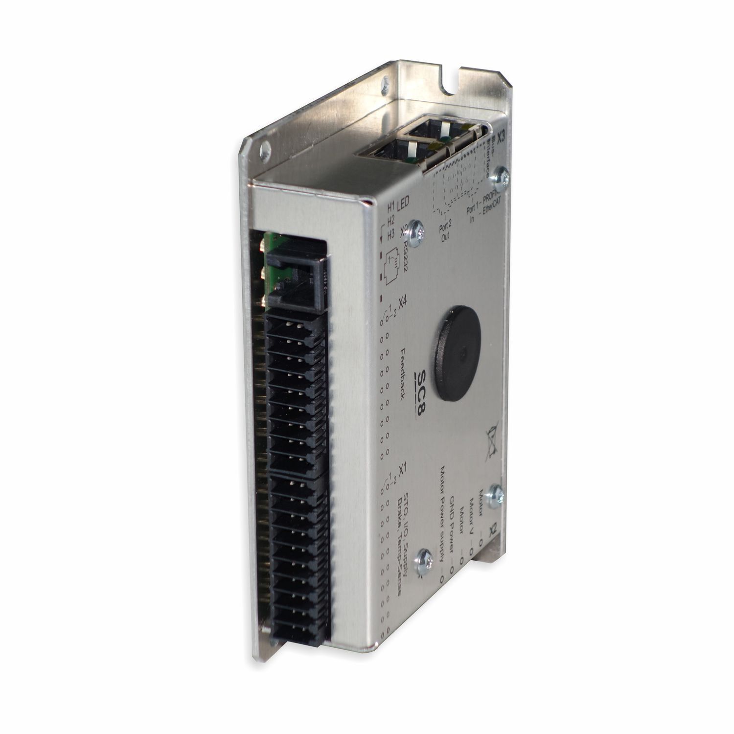 Compact servo-amplifier - SC8 - esitron-electronic - DC / brushless / CANopen