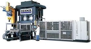 Horizontal injection molding machine - 968 series - DESMA ...