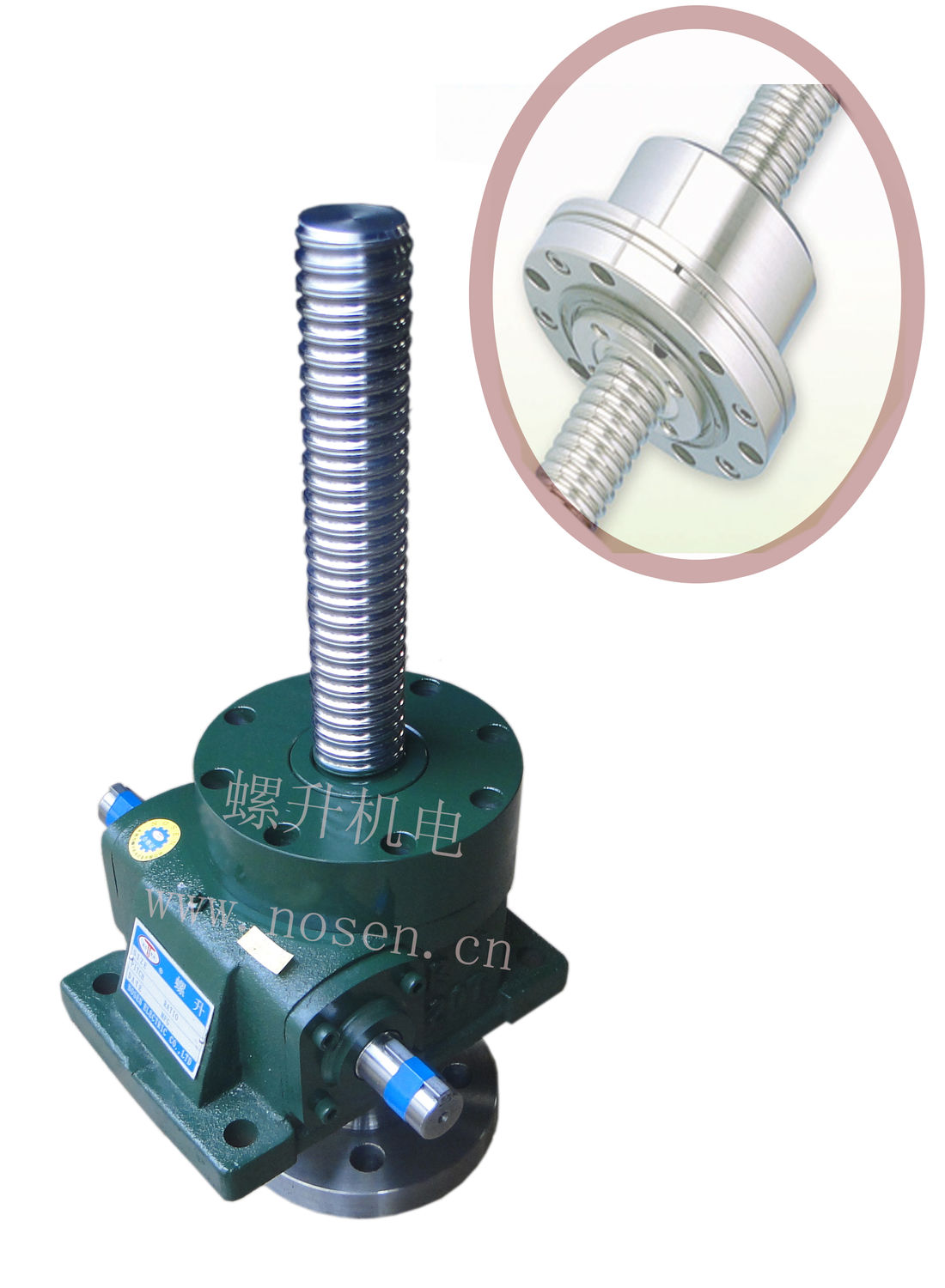 Rotating ball screw jack - RNK series - NOSEN M&E TECHNOLOGY CO.,LTD ...