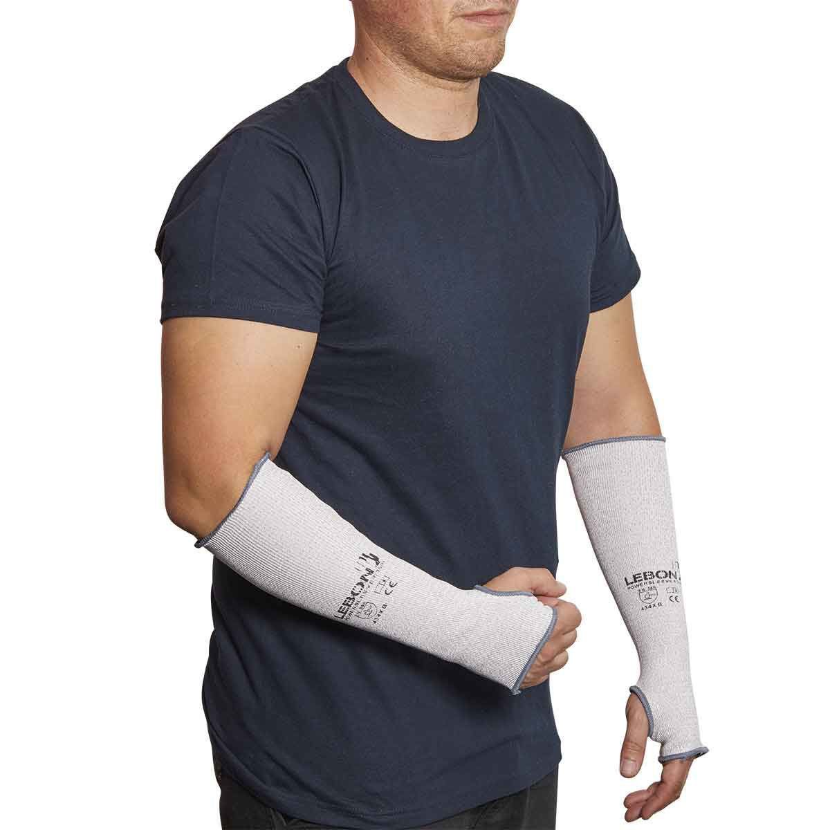 Work oversleeve - POWERSLEEVE - LEBON - anti-cut / abrasive resistant ...