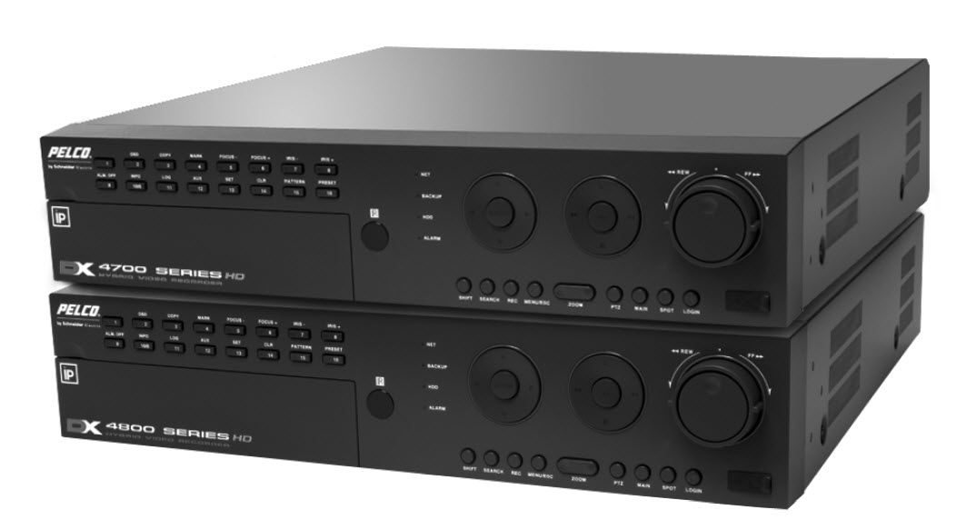 Video recorder - DX4700HD series - PELCO - digital / DVR