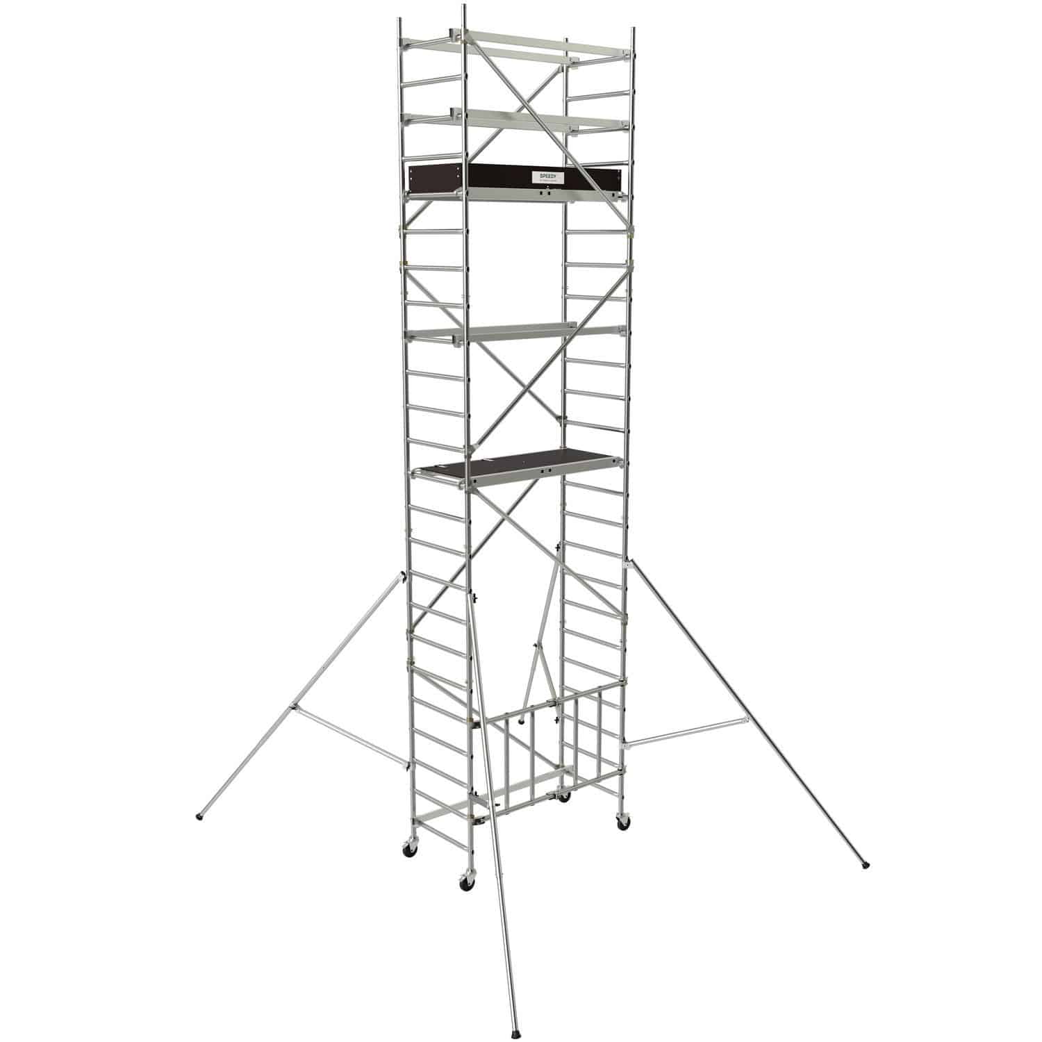Mobile scaffolding tower - SPEEDY 4 - TUBESCA - facade / modular