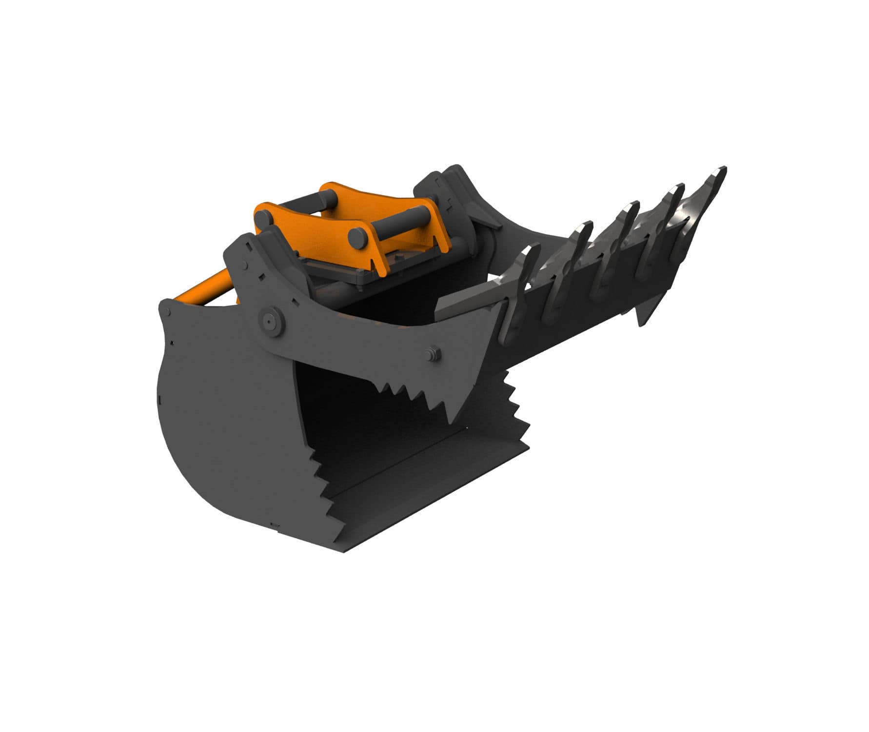 Grapple bucket - E4 series - CANGINIBENNE - for excavators