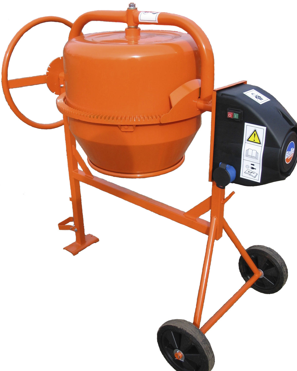 Electric concrete mixer - BWE series - BELLEGROUP - mobile / reversing ...