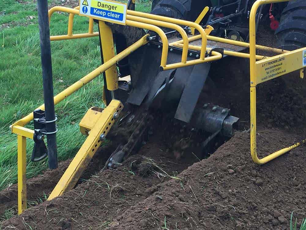 Chain trencher - AFT45 - AFT TRENCHERS LIMITED - tractor-mounted / for ...