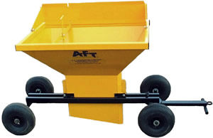 Filling hopper - AFT TRENCHERS LIMITED - sand / mobile