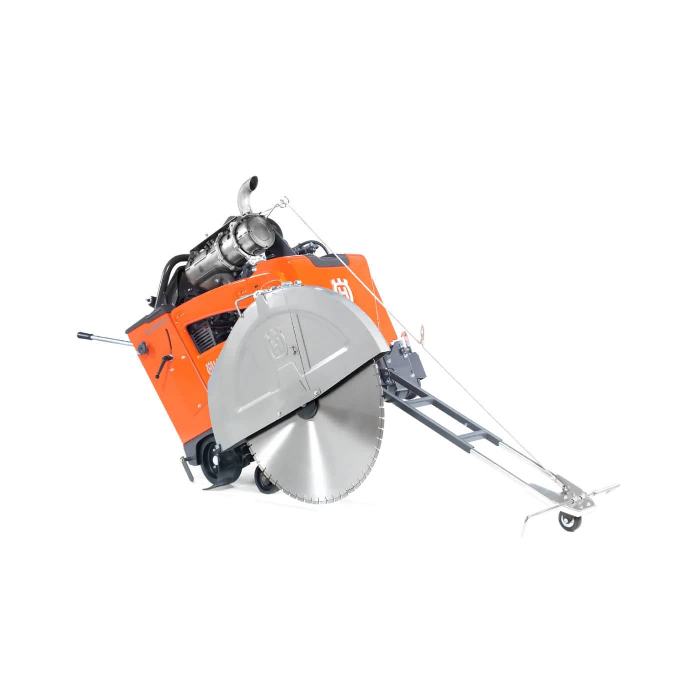 Floor saw - FS 5000 D - Husqvarna - for asphalt / compact