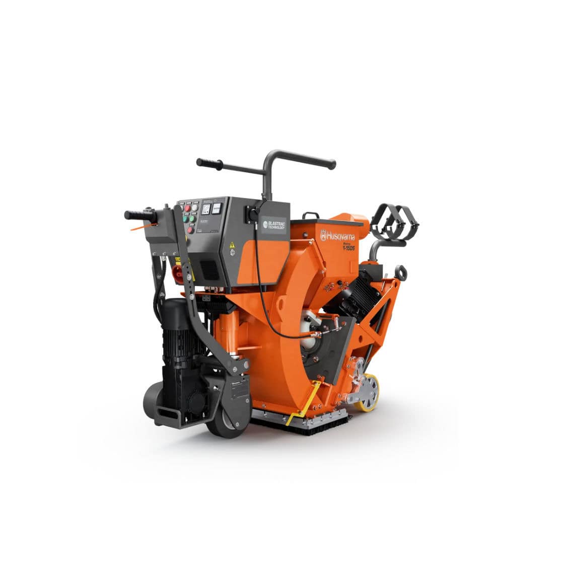 Manual shot blasting machine - 1-15DS - Husqvarna - for concrete