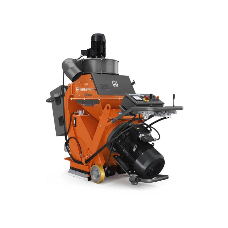 Manual shot blasting machine - EBE 500S - Husqvarna - for concrete