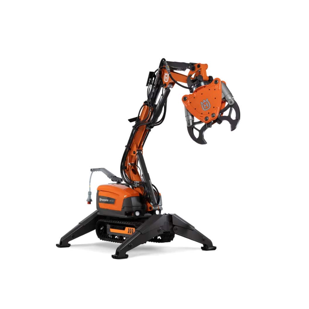 Remote-controlled demolition robot - DXR 315 - Husqvarna - compact