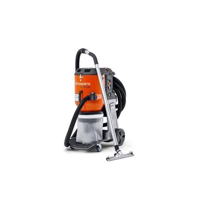Industrial dust extractor - DE 120 SH - Husqvarna - dry / hazardous ...