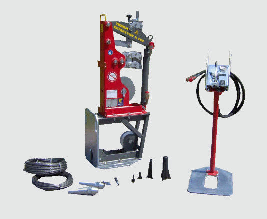 Cable-pull pipe bursting system - 10 t | X100 - TERRA