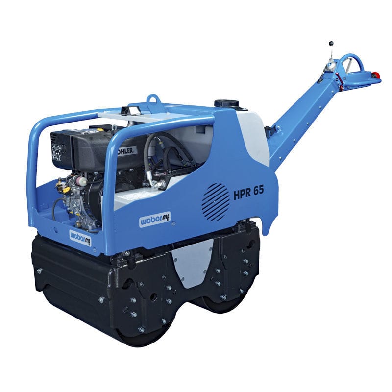 Hydraulic roller compactor - HPR 65 - WEBER MASCHINENTECHNIK