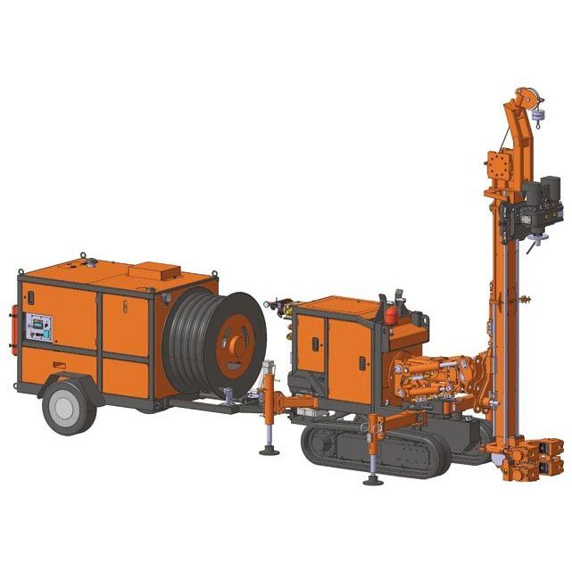 Micropile drilling rig - MDT 40 SK - MC DRILLTECHNOLOGY - crawler ...