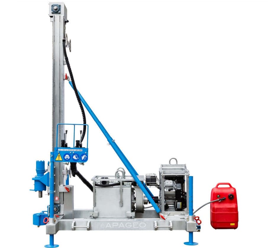 Core drilling drilling rig - APAFOR® 200 - APAGEO - geotechnical ...