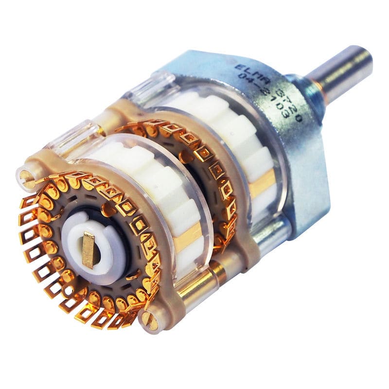 Rotary switch - 04 series - Elma Electronic AG - 3-pole / 6-pole / rugged