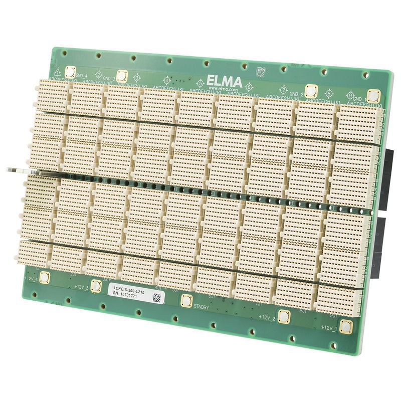 CompactPCI backplane - 1CPCIS-309-L210 - Elma Electronic AG - PICMG ...
