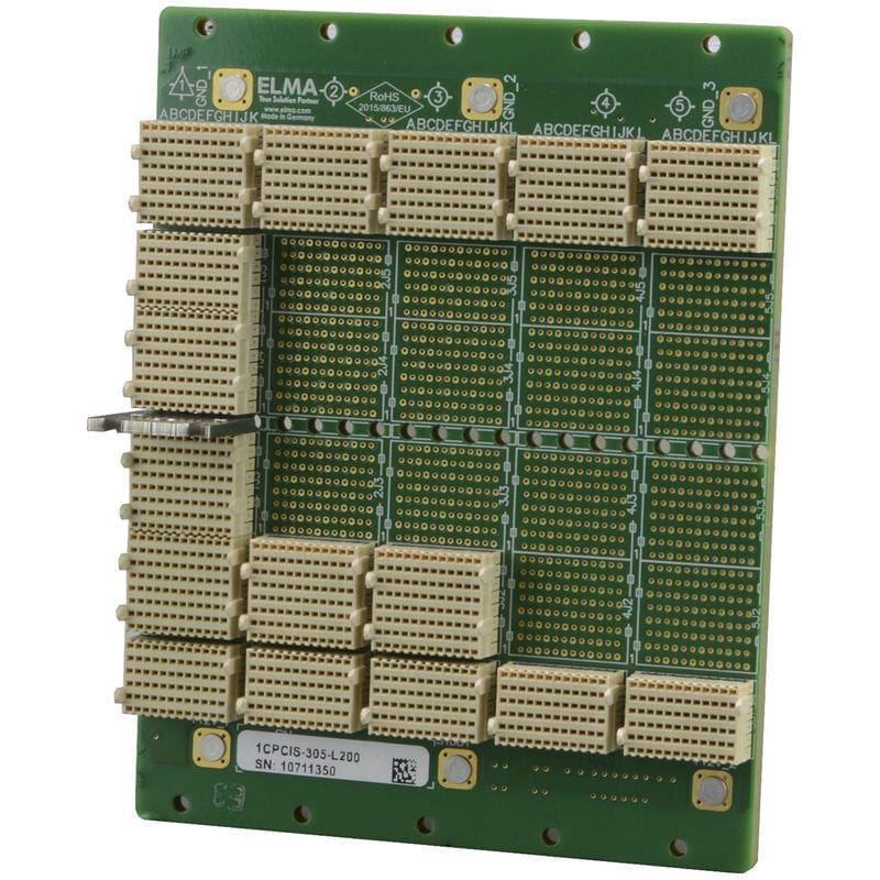 CompactPCI backplane - 1CPCIS-305-L210 - Elma Electronic AG - PICMG ...