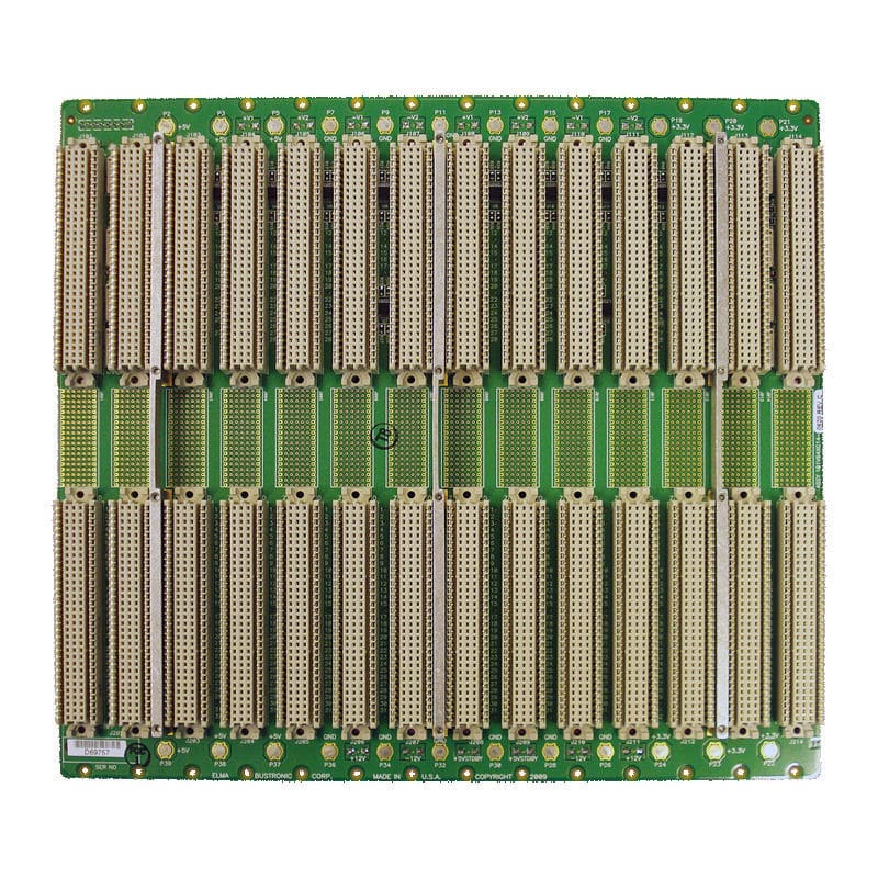 VME64x backplane - 101V64XC14-0620 - Elma Electronic AG - 14-slot ...