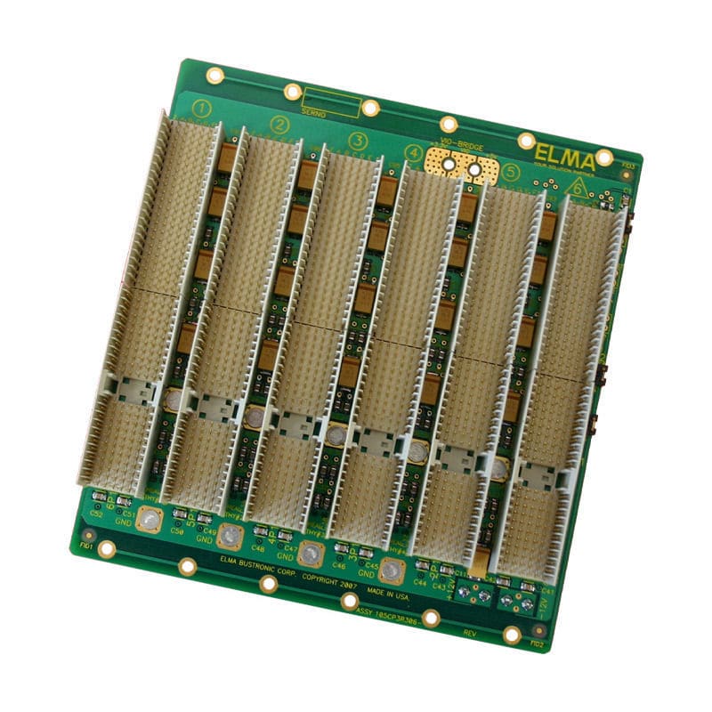 CompactPCI backplane - 105CP3R306-10X0 - Elma Electronic AG - PICMG / 6 ...