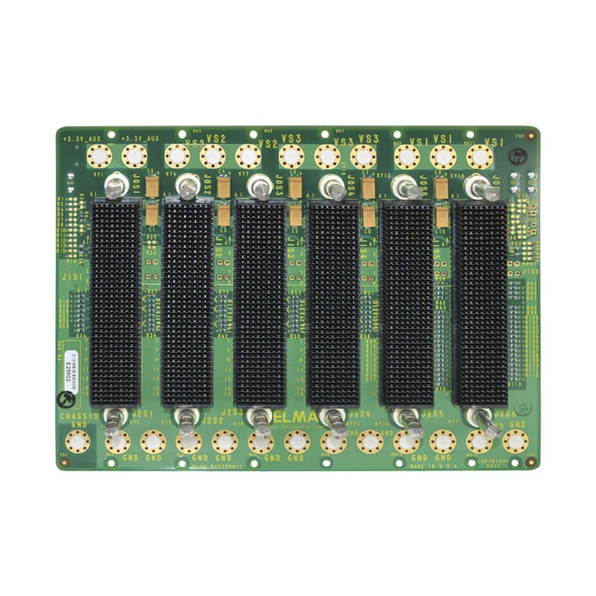 OpenVPX backplane - 1OVX306UY6-1X11R - Elma Electronic AG - 6-10 slots