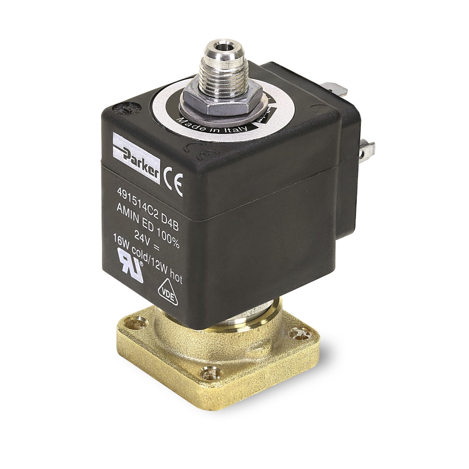 Direct-operated solenoid valve - F series - Parker Fluid and climate ...
