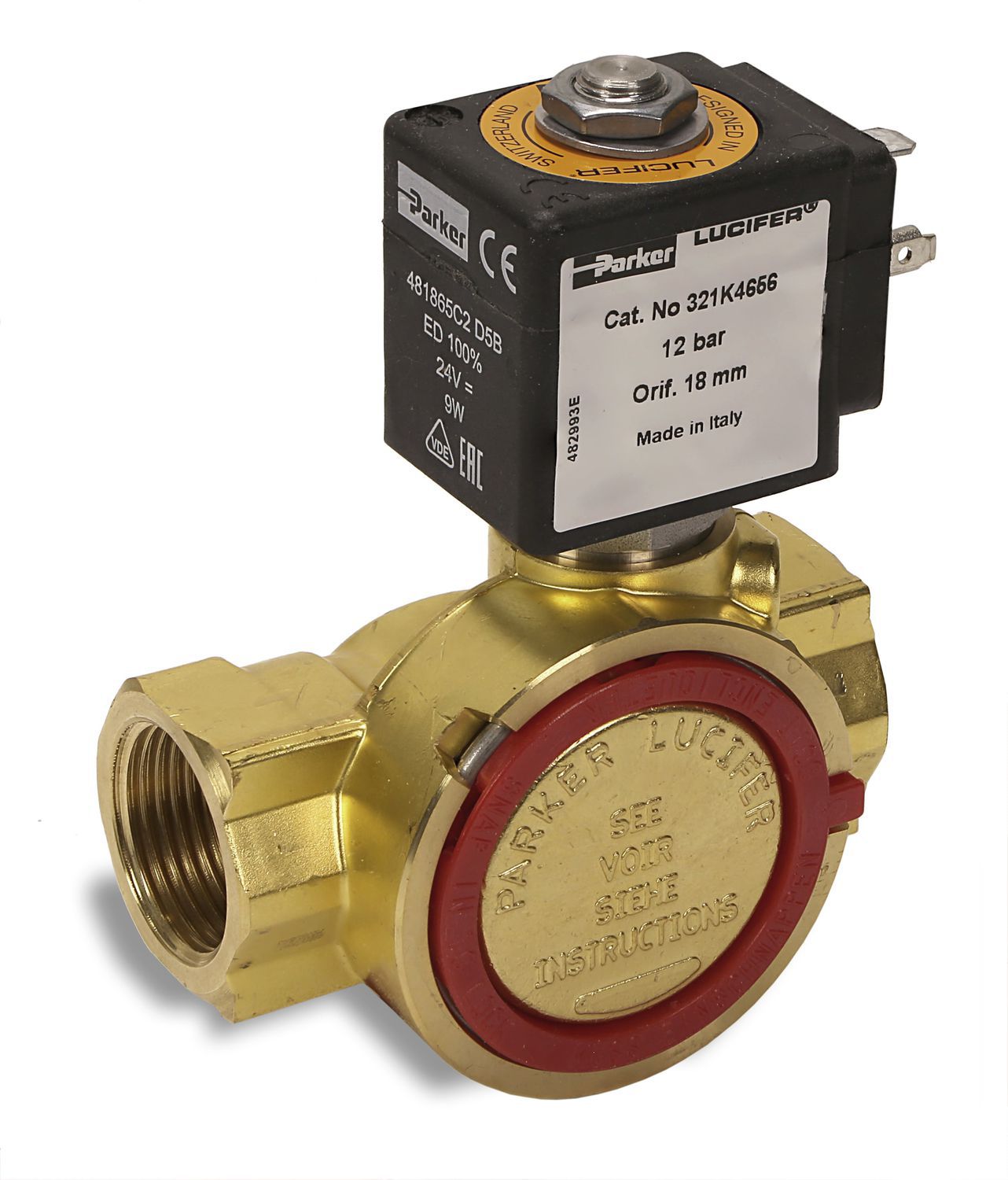 Pilot-operated solenoid valve - K series - Parker Fluid and climate ...