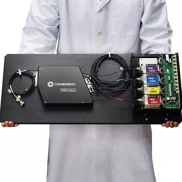 Optical beam combiner - OBIS Galaxy - COHERENT - fiber laser