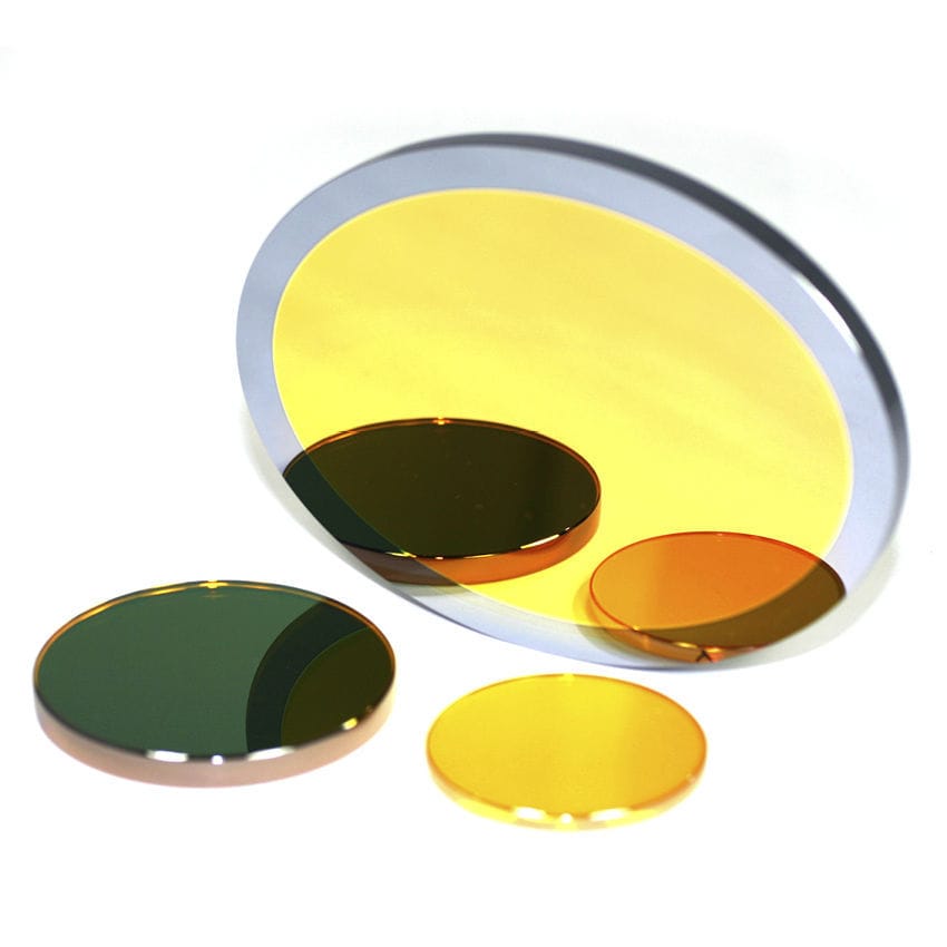 Optical beamsplitter - COHERENT - plate / circular