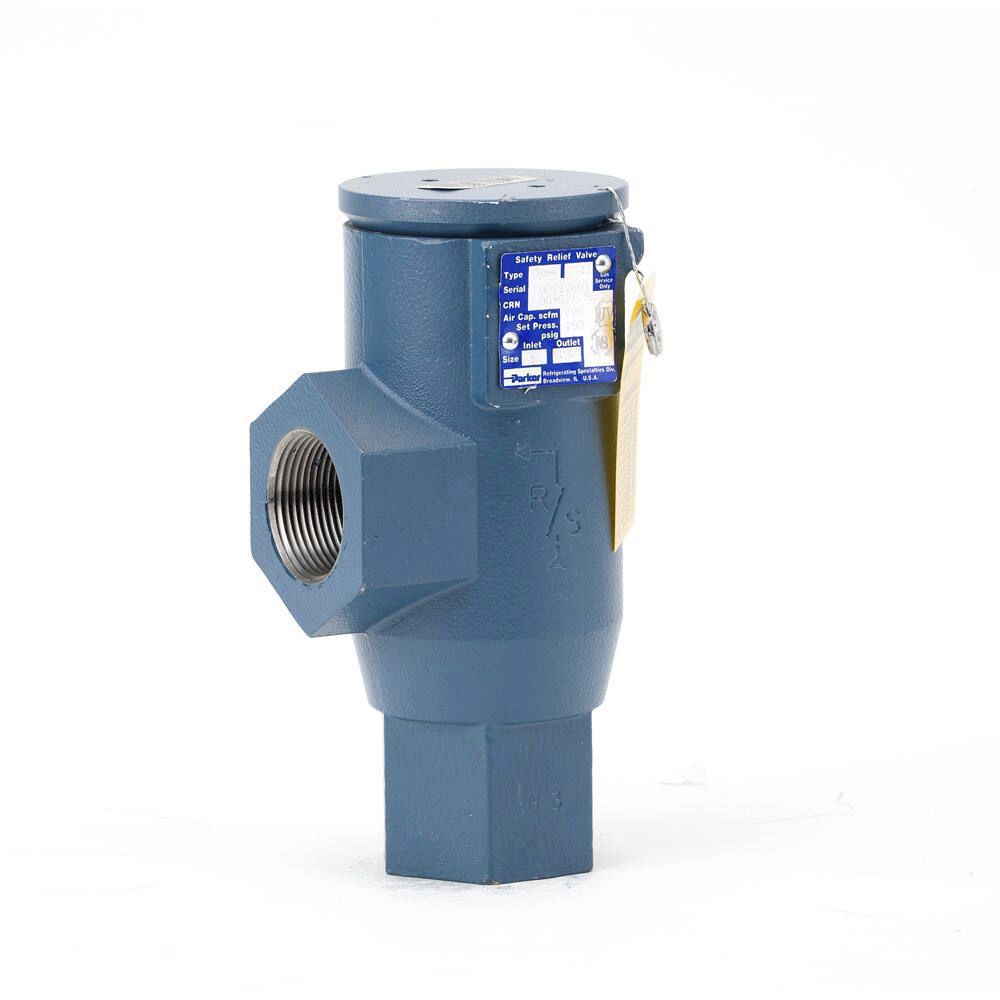 NPT safety relief valve - SR- SRH - Parker Refrigerating Specialties ...