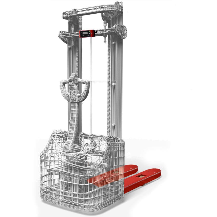 Electric stacker truck - RPW ST - RAVAS Europe B.V. - ride-on ...