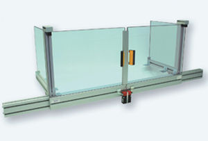 Machine guard with sliding doors - 1 500 - 2 400 mm | PFR 40 series ...
