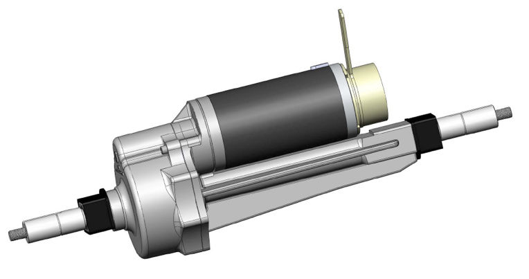 Electric motor transaxle - GT33D-02 - Chiaphua Components