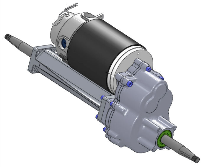 Electric motor transaxle - GT48D-15 - Chiaphua Components