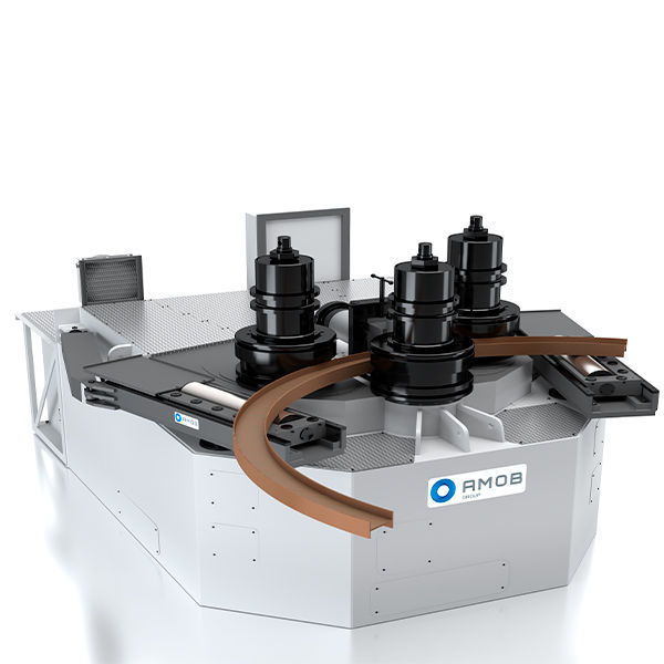 Hydraulic bending machine - MAH AC HD Serie - AMOB - Tube and Profile ...