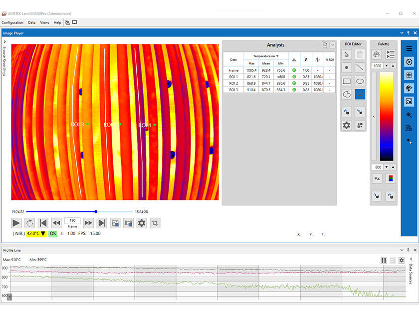 Imaging software - IMAGEPro AFM - LAND® - analysis / monitoring