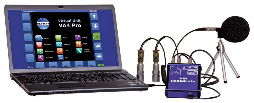 Predictive maintenance vibration analyzer - A4404 SAB - Adash ...