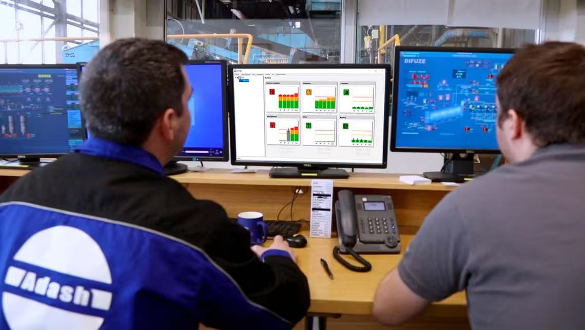 Monitoring software - OMEGA - Adash - process / mechanical / for factory