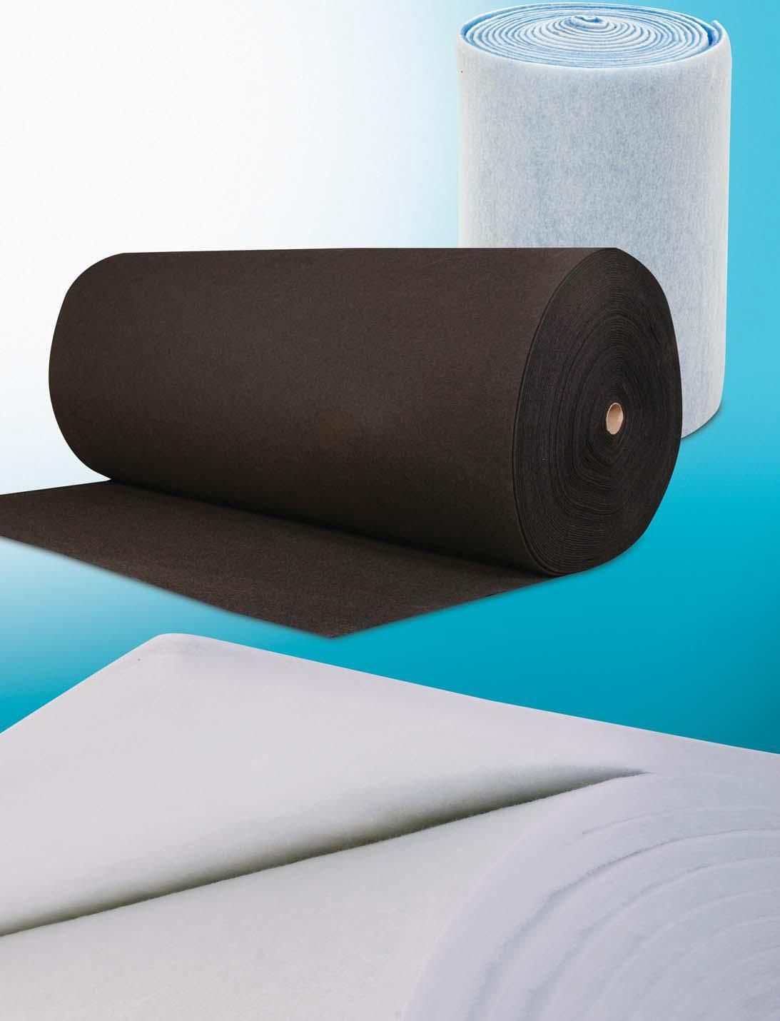 Polyester filter medium - MGT Air Filters - dust / roll