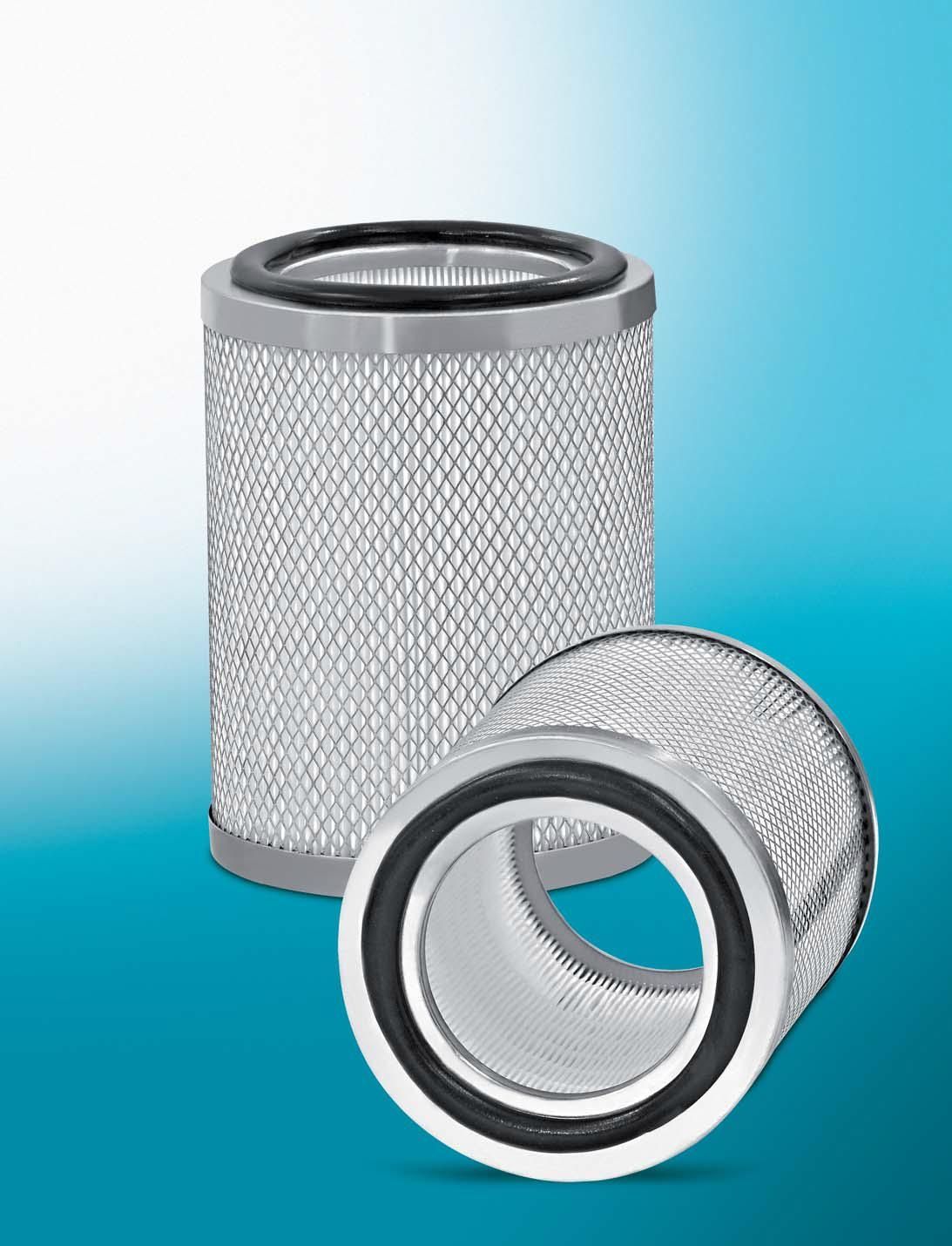 Air filter cartridge - Hepacil series - MGT Air Filters - fine / fiberglass