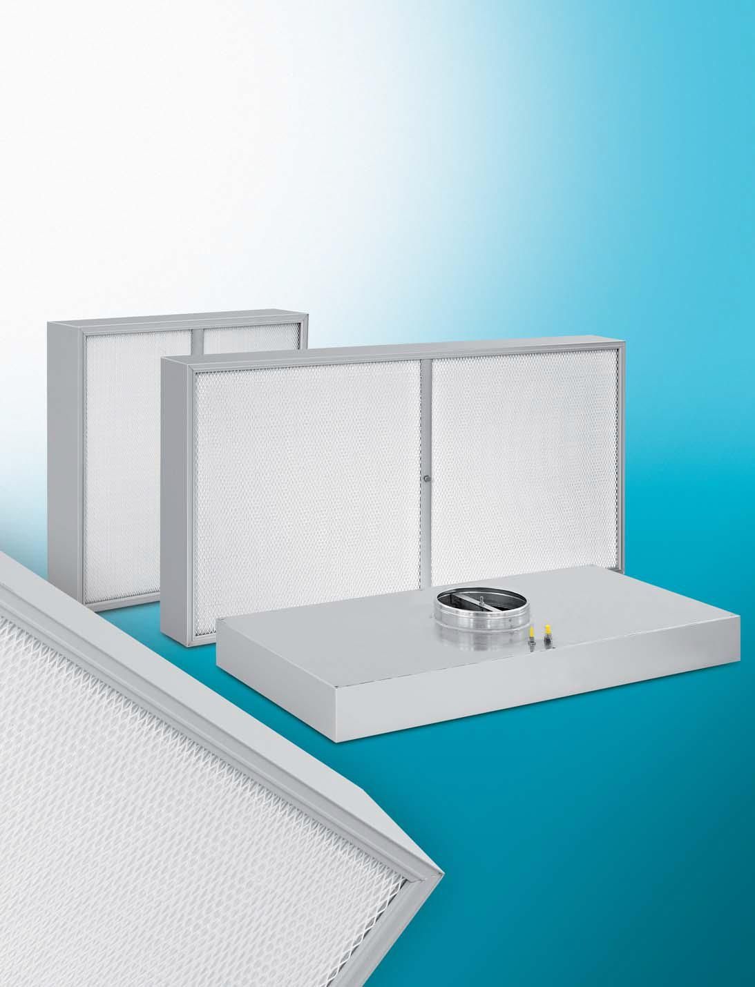 Air filter - Hepahood - MGT Air Filters - panel / suction / HEPA